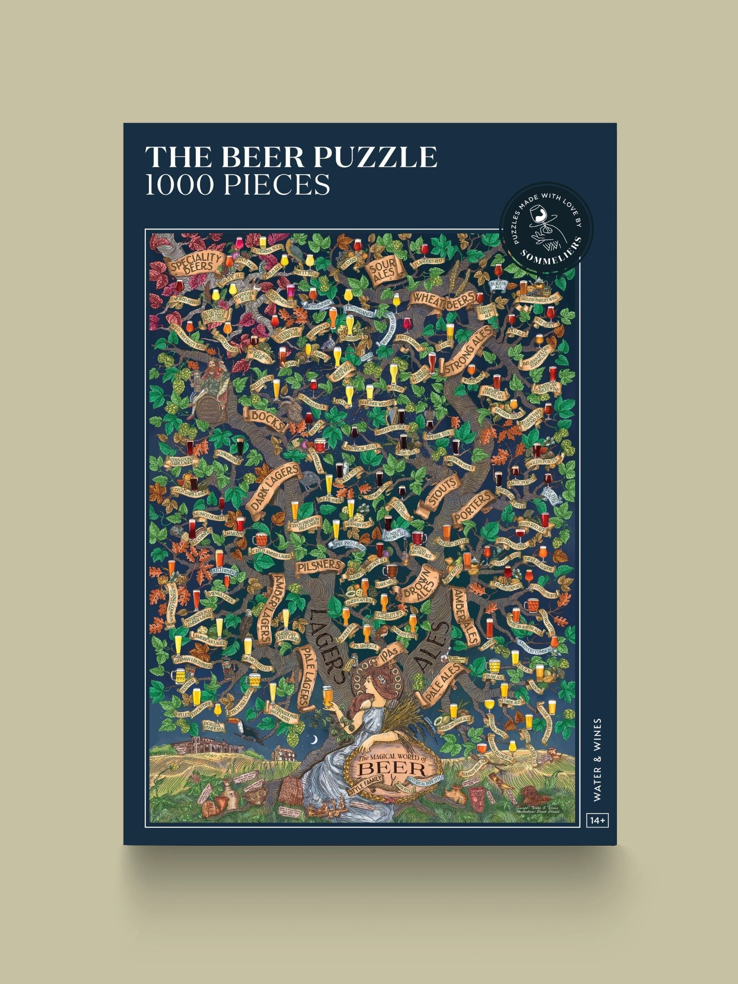 Beer Puzzle - An introduction to beer styles
